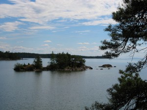 Lago Vattern in Svezia fra bellezze e leggende